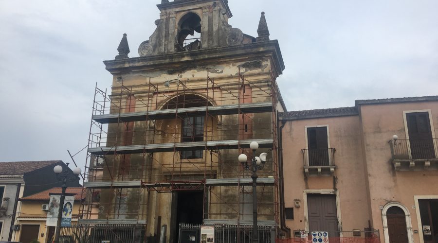 Santa Maria la Strada, al via restauro della facciata del Santuario