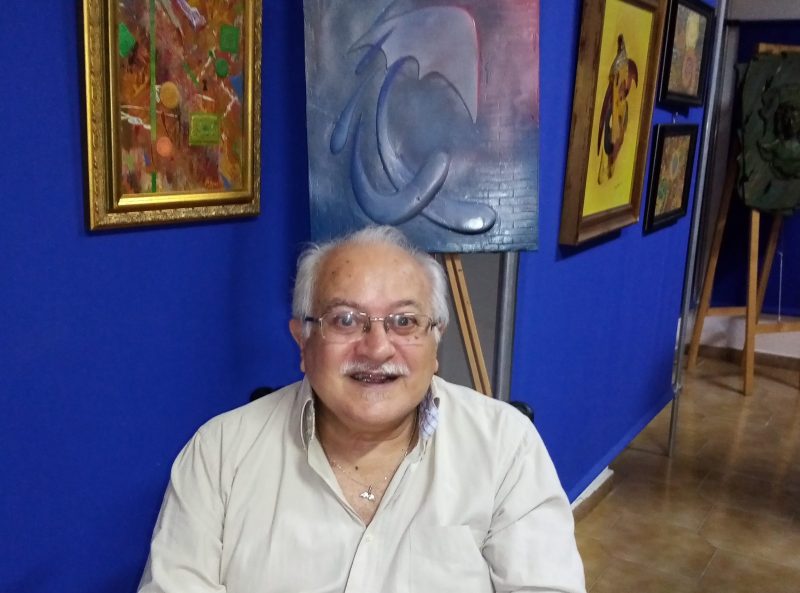 Zafferana, inaugurata la mostra del pitto-scultore Matteo Russo