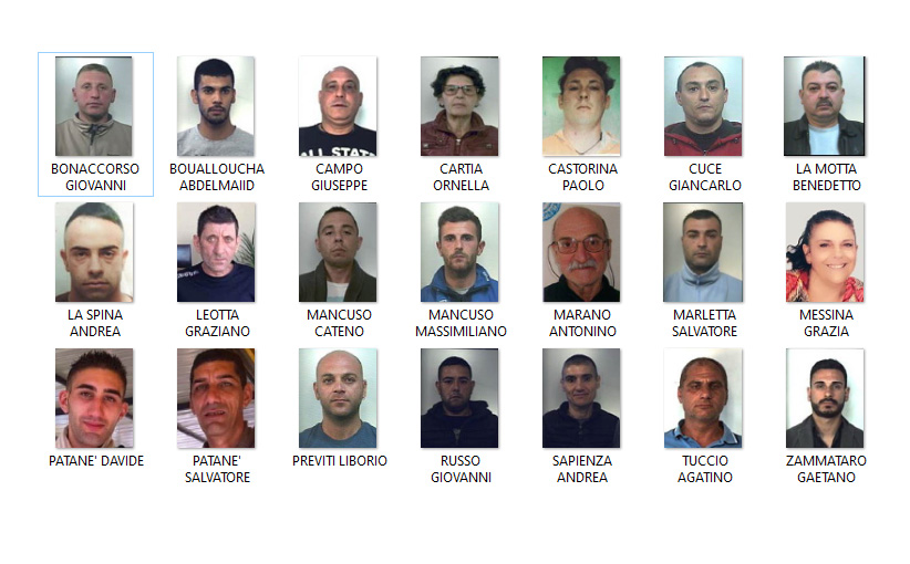 Mafia, operazione "Iddu": 21 gli arresti tra Giarre e Riposto NOMI FOTO ...