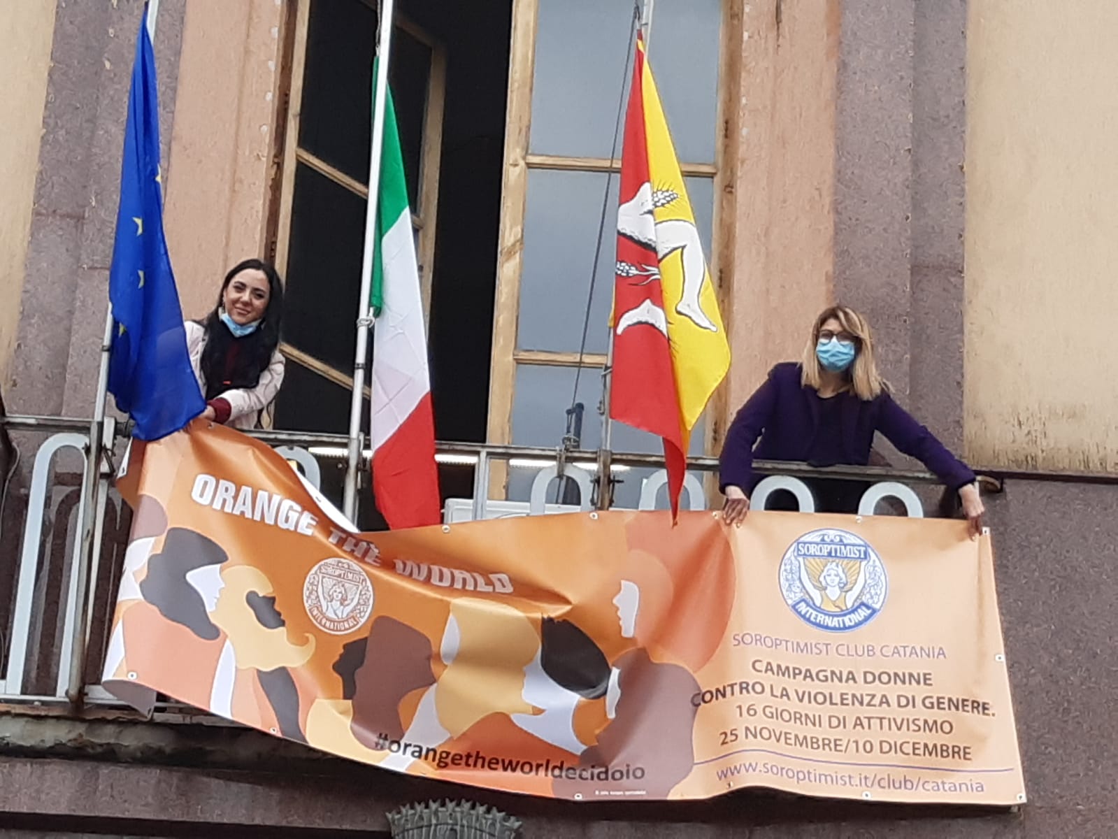 Il Comune di Mascali aderisce ad Orange the world 2020