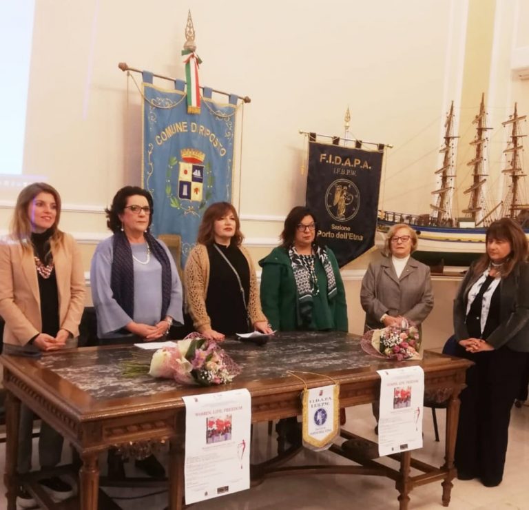 Riposto, conferenza conclusiva della Fidapa sul progetto “Women, life ...