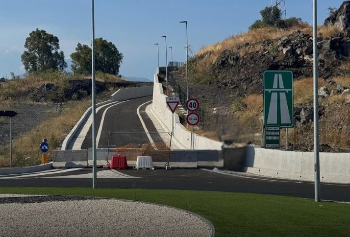 Aperto il nuovo svincolo di Misterbianco (Lineri) sulla Tangenziale di ...